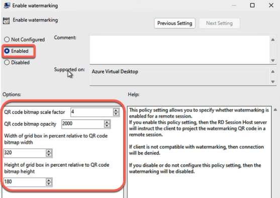 How To Use Watermarking For Azure Virtual Desktop To Prevent Unauthorized Screen Captures ...