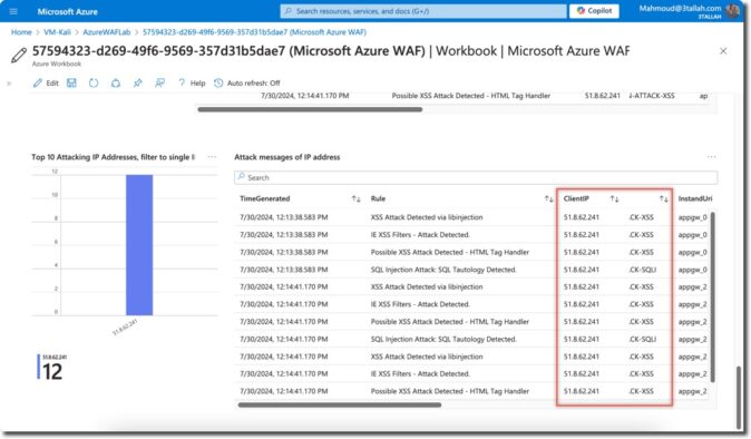 Part 3: Vulnerability Exploitation Playbook Azure WAF Vs XSS